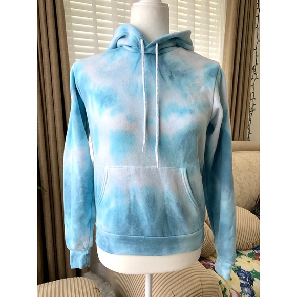 TYDE | Tops | 35 Tyde Apparel Tie Dye Soft Cloud Hoodie Blue S | Poshmark